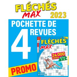 Pack Mots Fléchés MAX 2023 - 4 revues
